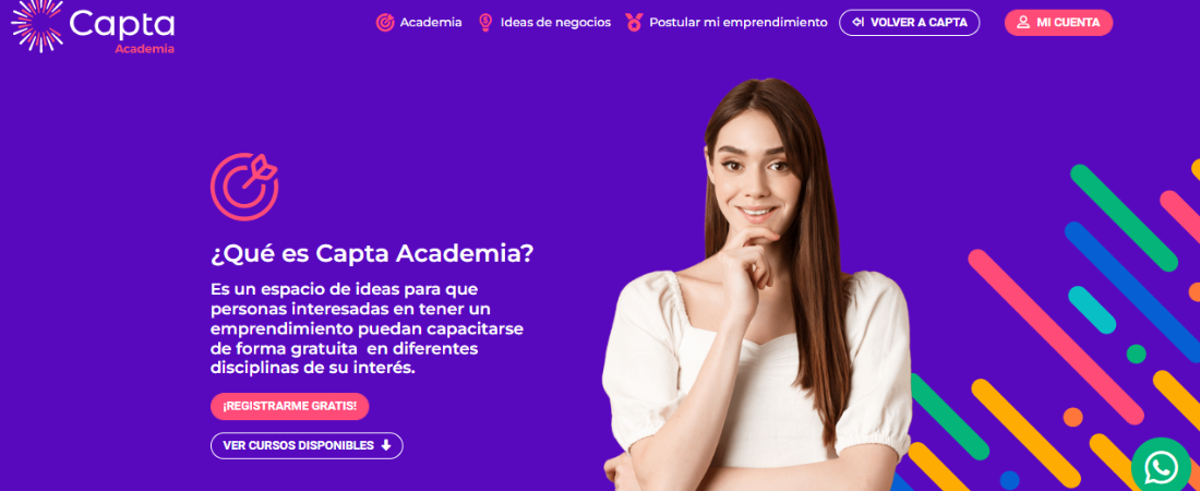 Aprende gratis en CAPTA Academia - Capta